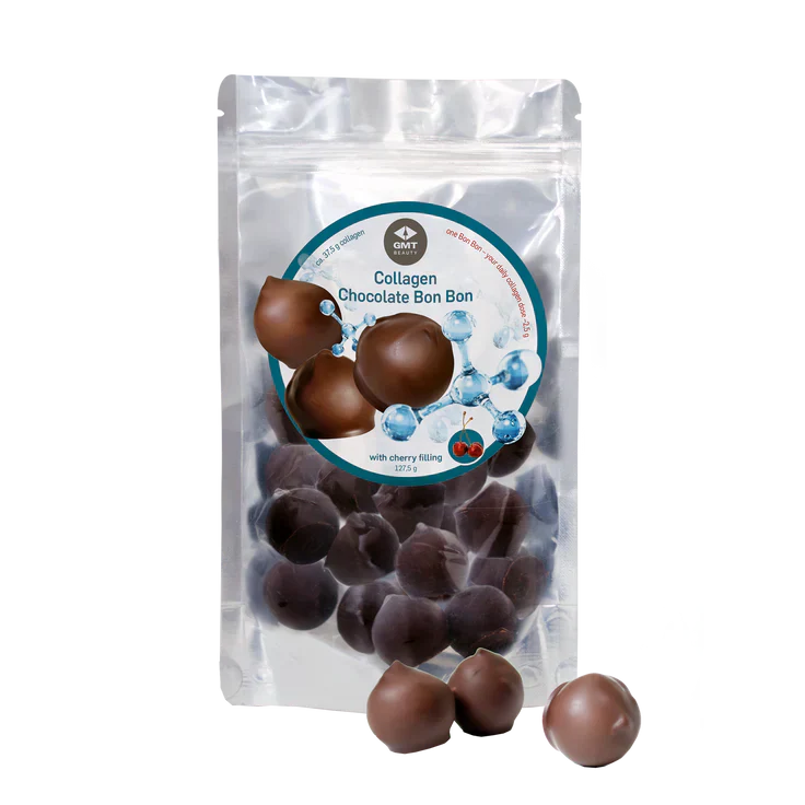 GMT Collagen Chocolate Bon-Bons with Cherry Filling – AVILIK-CY